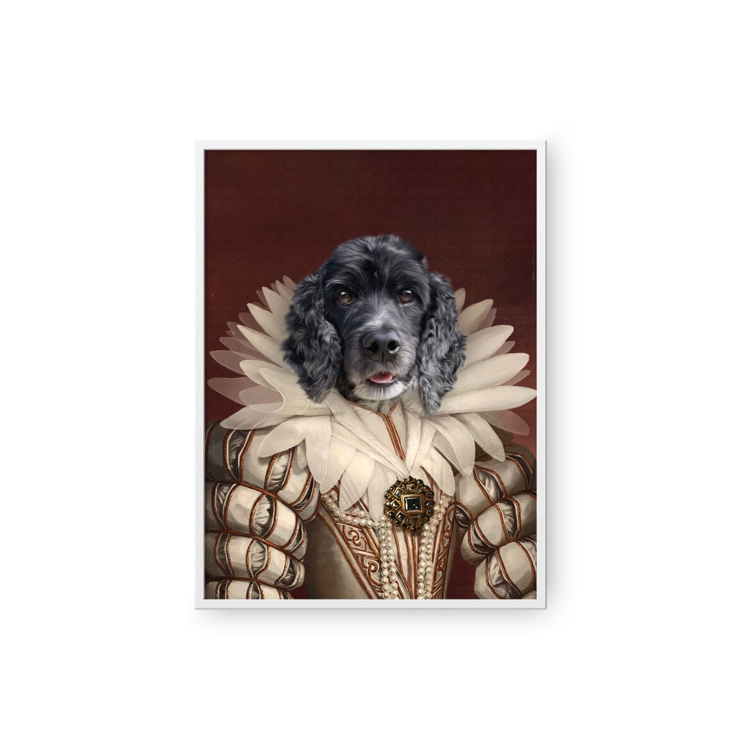 The Queen Custom Pet Poster | Crown & Paw